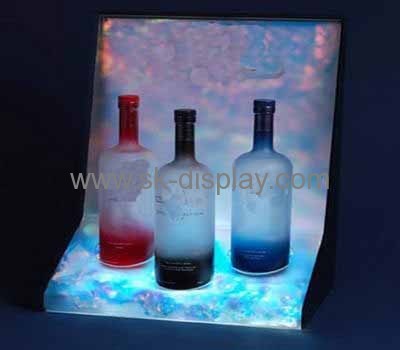 Customized acrylic led wine display
