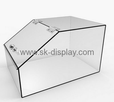 Custom design plastic food storage container acrylic storage box ...