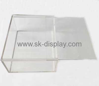 Perspex manufacturers custom acrylic storage containers box with ...